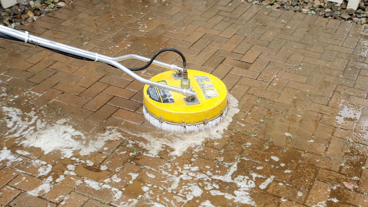 Patio Paver Cleaning & Re-Sanding | Clean Image Power Washing